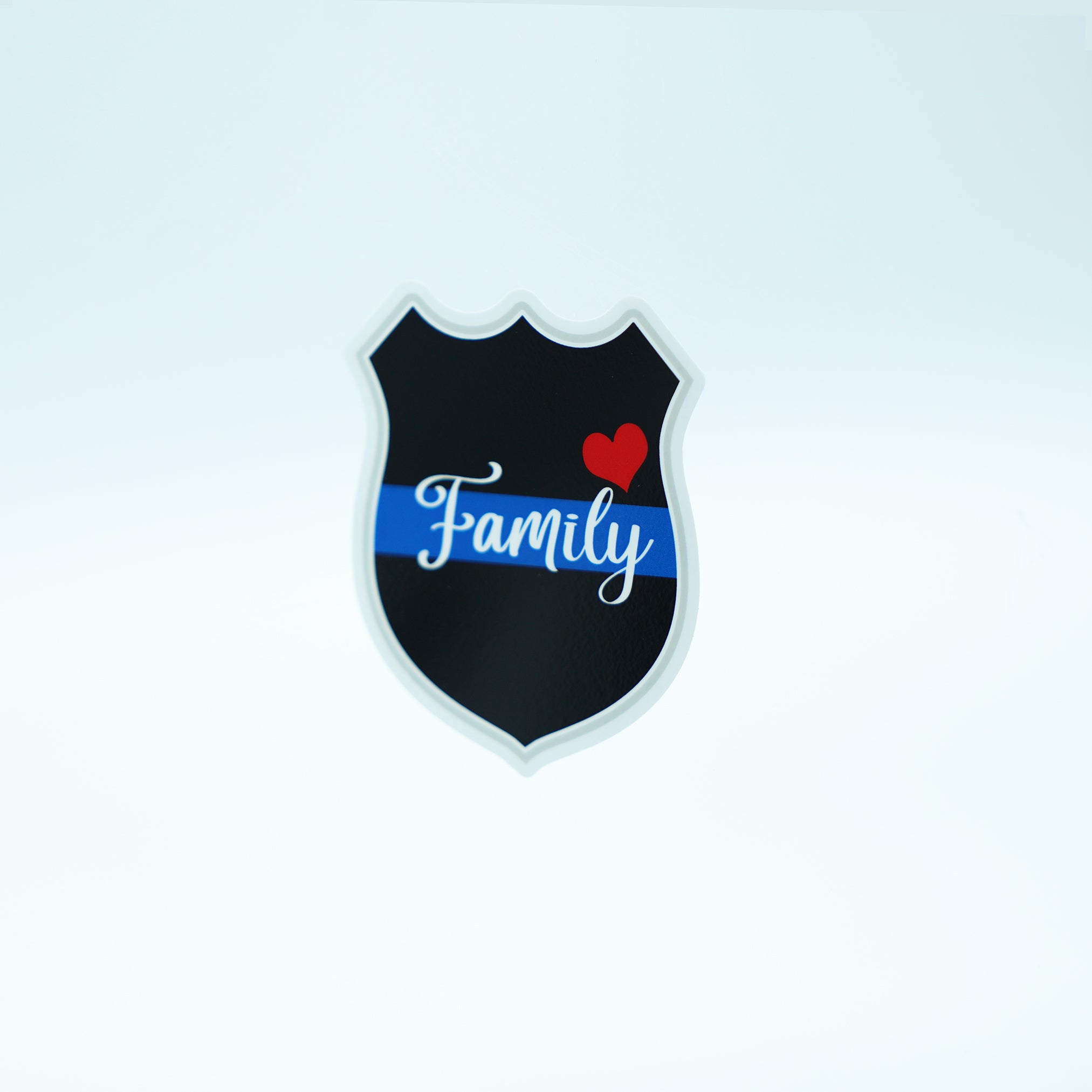 Police Officer Family Badge Sticker | Real Sticky